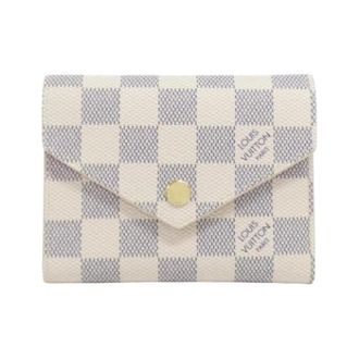 Louis Vuitton Portefeuille Damier Azur doccasion (tri-pli) - Femme - Pre-owned - Multicolore - Taille: ONE Size