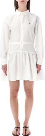 Ralph Lauren Femme, Robes, Blanc, Taille: 40 FR Robe Chemise