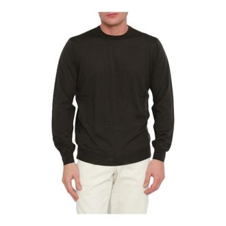 FILIPPO DE LAURENTIIS Gc1Ml Rm16R Rundhalspullover - - Knitwear - Herren - Gr&uuml;n - 2XL
