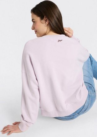 HUGO BOSS Sweatshirt Ever Valentine Premium Damenmode mit Stickerei, Oversize
