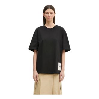 Fiorucci Femme, Tops, Noir, Taille: 40 FR T-Chemises
