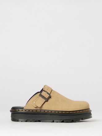 Dr. Martens Mules Zebzag en daim avec bride et bout rond