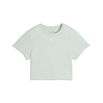 Puma T-shirt court TAD ESSENTIELS Femme, V&ecirc;tements, Vert, XXS