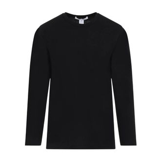 Comme Des Gar&ccedil;ons Schwarzes Baumwoll-T-Shirt - - Tops - Herren - Schwarzk - M