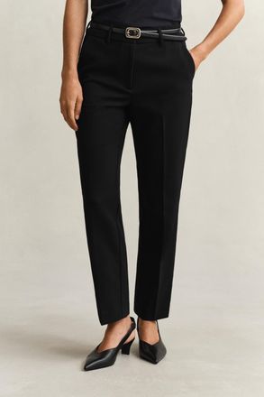 GANT Damen Slim Fit Slacks (36) Schwarz