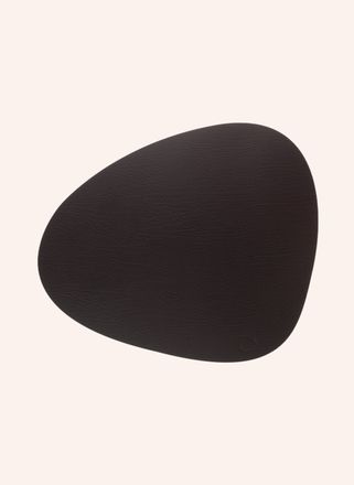 Lind DNA Linddna Tischset Curve L Aus Leder braun