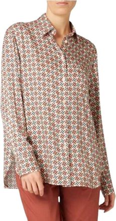 Paul Smith Femme, Blouses et Chemises, Multicolore, Taille: 34 FR Mosaic Viscose Shirt