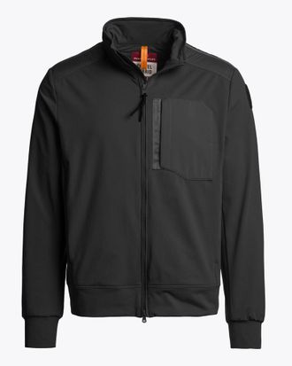 Parajumpers Travel Hybrid Sweatjacke Douglas aus leichtem French Terry Fleece in