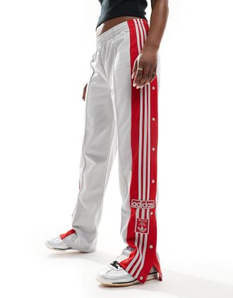 adidas Originals Adibreak - Pantalon de surv&ecirc;tement - Gris et rouge