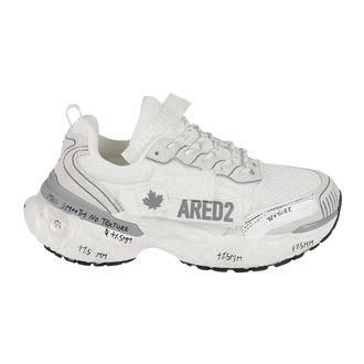 Dsquared2 Homme, Chaussures, Blanc, Taille: 40 EU Baskets basses &agrave; lacets plus rapides