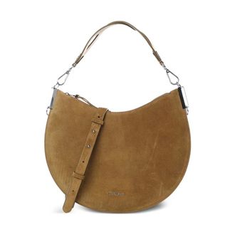 Coccinelle Femme, Sacs, Brun, Taille: ONE Size Sunup Suede Hobo Bag