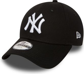 New Era Kinder Jungen Cap Mütze Mlb Basic 9 Forty Adjustable Baseballkappe, Black/ White, Einheitsgröße EU