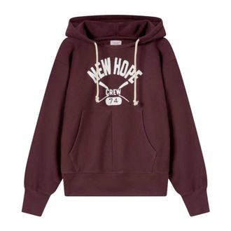 Champion Vintage College Style Hoodie Kollektion - - Sweatshirts & Hoodies - Herren - Braun - L