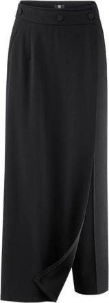 Riani Femme, Pantalons, Noir, Taille: 38 FR Pantalon Corsaire avec Jupe Amovible