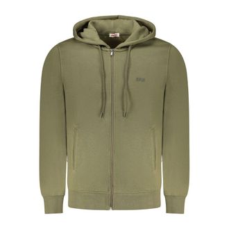 Rifle Verde Baumwoll-Herren-Sweatshirt