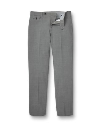 CHARLES TYRWHITT Stretch-Wollhose - Grau