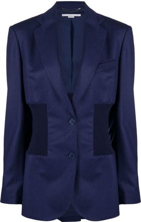 Stella McCartney Einreihiger Blazer - Blau
