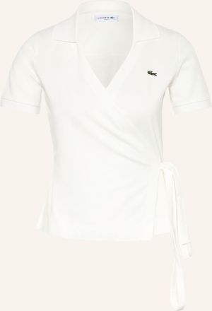 Lacoste Piqu&eacute;-Poloshirt weiss