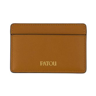 Patou Lederkartenhalter in Braun - - Accessories - Damen - Mehrfarbig - ONE SIZE