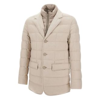 Herno Graue Piumino Jacke f&uuml;r M&auml;nner - - Jackets - Herren - Grau - XL