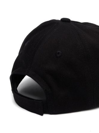 Palm Angels PBLB002K_C99FAB0011001 Cotton Baseball Cap - Black