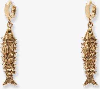 Isabel Marant River brass earrings - ISABEL MARANT - gender_Woman