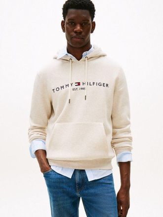 Tommy Hilfiger Kapuzensweatshirt TOMMY LOGO unifarben, casual, regular fit, Baumwollmix, Kapuze