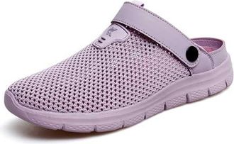 Generic Pantoufles de bain tendance pour femme avec poche unie pour les couples pour hommes et femmes Confortables, respirantes, antid&eacute;rapantes, lilas, 39 EU