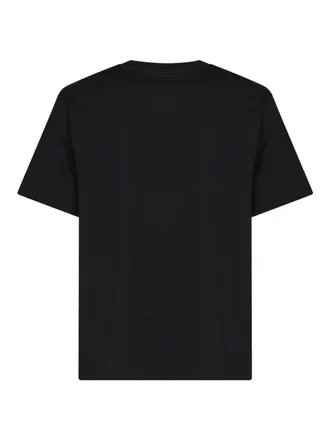 Casablanca Mens T-Shirt Tennis Club Pyramid Black Organic Cotton T-Shirts And Polos