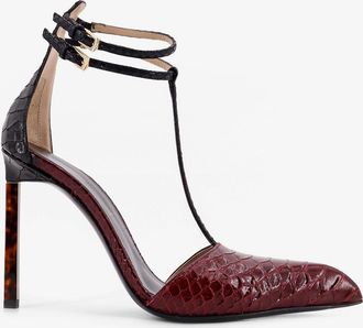 Tom Ford Python-effect leather pumps - TOM FORD - gender_Woman