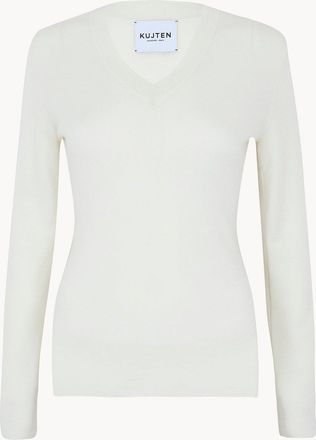 Kujten Pull cachemire femme col V - Pull Bibivee