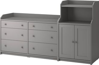 IKEA HAUGA Aufbewahrungskombi