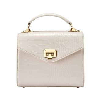 Victoria Hyde London Damen Top Handle Handtasche Satchel Geldb&ouml;rsen Square Crossbody Taschen, Beigeeeee