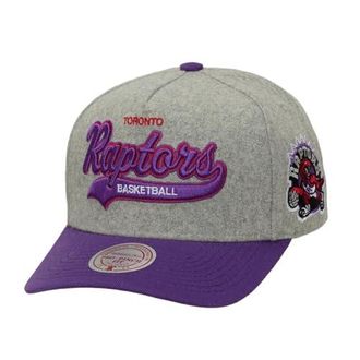 Mitchell & Ness NBA Tailsweep Pro Pinch Casquette Snapback Toronto Raptors Heather Grey