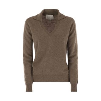VANIS&Eacute; Damen, Strickwaren, Braun, LGr&ouml;&szlig;e