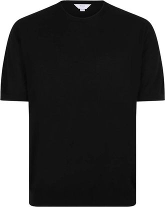 Malo Homme, Pulls, Noir, Taille: M T-Shirt en Maille
