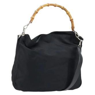 Gucci Sac &agrave; main vintage doccasion - Femme - Pre-owned - Noir - Taille: ONE Size