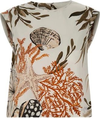 Marella Femme, Blouses et Chemises, Multicolore, Taille: 38 FR Affine Blouse