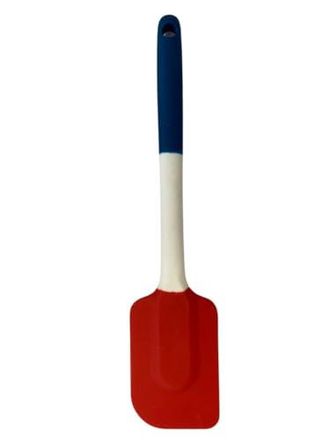 Mastrad Pfannenwender - Maryse - Gebäck Desserts - Uniblock - aus Silikon - zerkratzt nicht Töpfe - französische Flagge