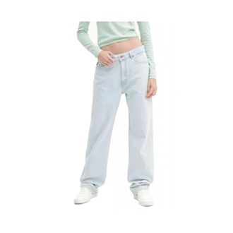 HUGO BOSS Femme, Jeans, Bleu, Taille: W28 Wide Jeans
