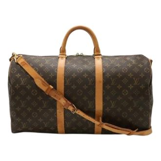 Louis Vuitton unisex, Pre-owned, Brun, Taille: ONE Size Sac Boston Monogram 2way Pre-owned