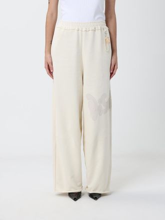 Disclaimer Pantalon Femme couleur Jaune Cr&egrave;me