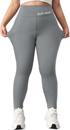 Generic Legging en polaire pour femme - Collants thermiques taille haute - Pantalon dhiver chaud - Legging dentra&icirc;nement extensible anti-cellulite - Legging d