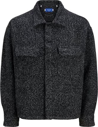 Jack & Jones Jack And Jones - Hemdjacke f&uuml;r Herren, Winter, leger (Schwarz)