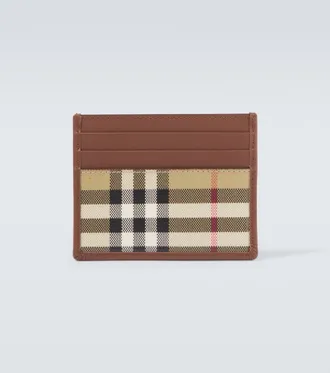 Burberry Porte-cartes Burberry Check en toile