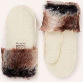 66&ordm;North 66&deg;North Multisport-Handschuhe Kaldi Arctic Mittens Mit Kunstpelz beige