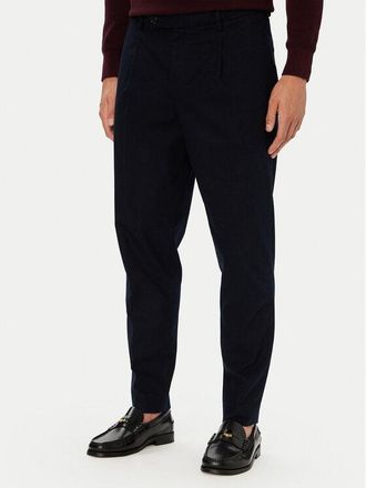 Tommy Hilfiger Stoffhose MW0MW45058 Dunkelblau Tapered Fit