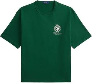 Polo Ralph Lauren T-shirt imprim&eacute; &agrave; col rond en coton