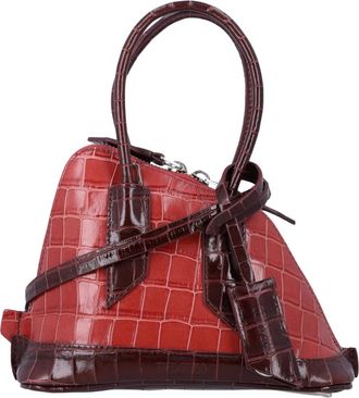 The Attico Sant Ambroeus Mini Sac Port&eacute; Main - Femme - Sacs - Rouge - Taille: ONE Size