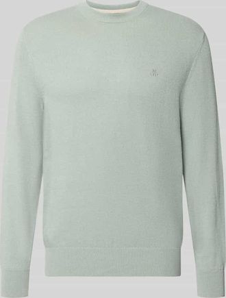 Marc O'Polo Regular Fit Pullover aus Baumwoll-Mix mir Schurwoll-Anteil